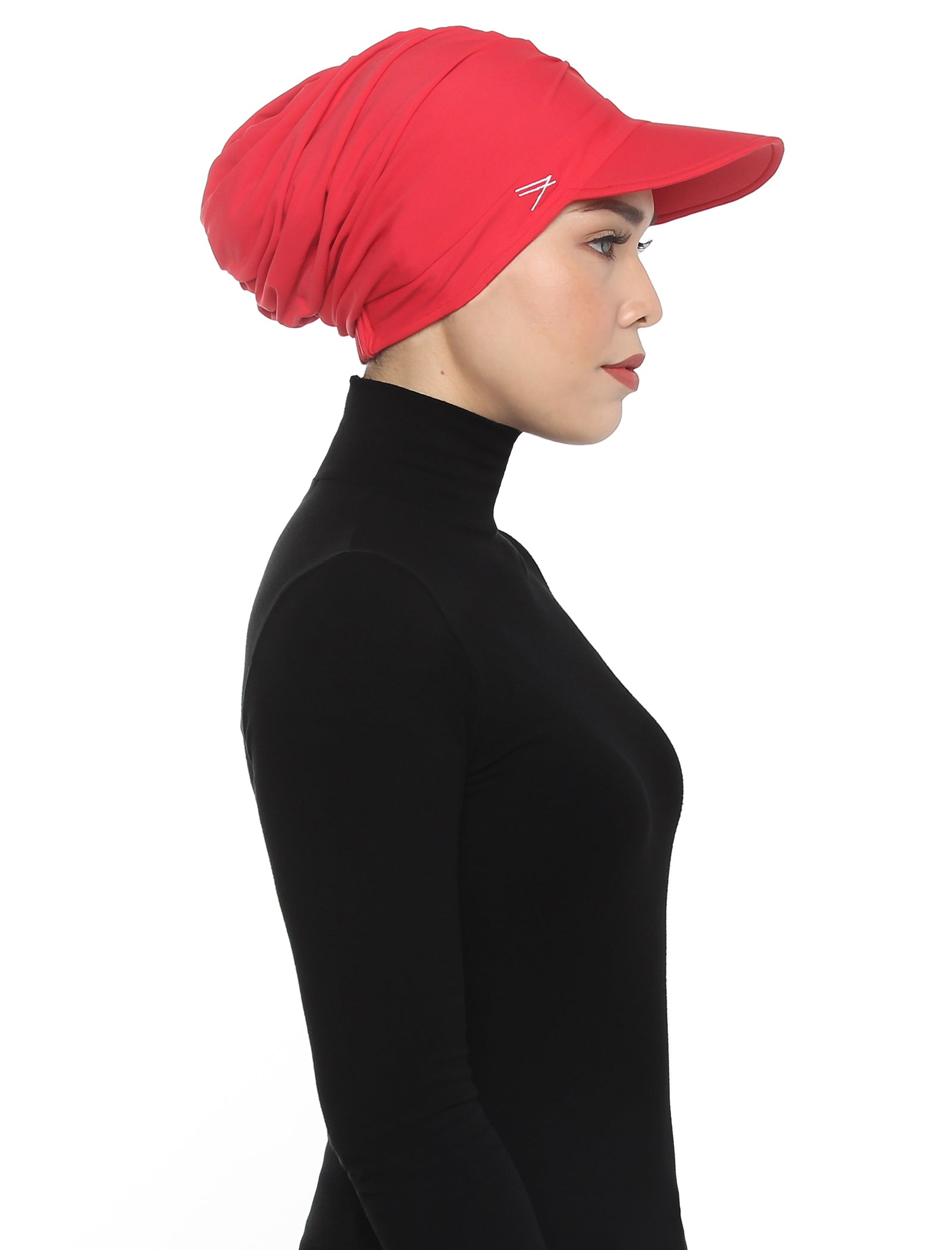 Aqua Sol Turban Cap - Chilli Red – ADLINA ANIS